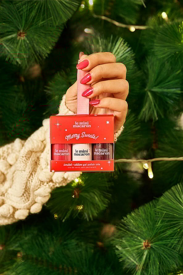 Køb Limited Edition Gel Polish Trio Merry Sweets Holiday fra Le mini ...