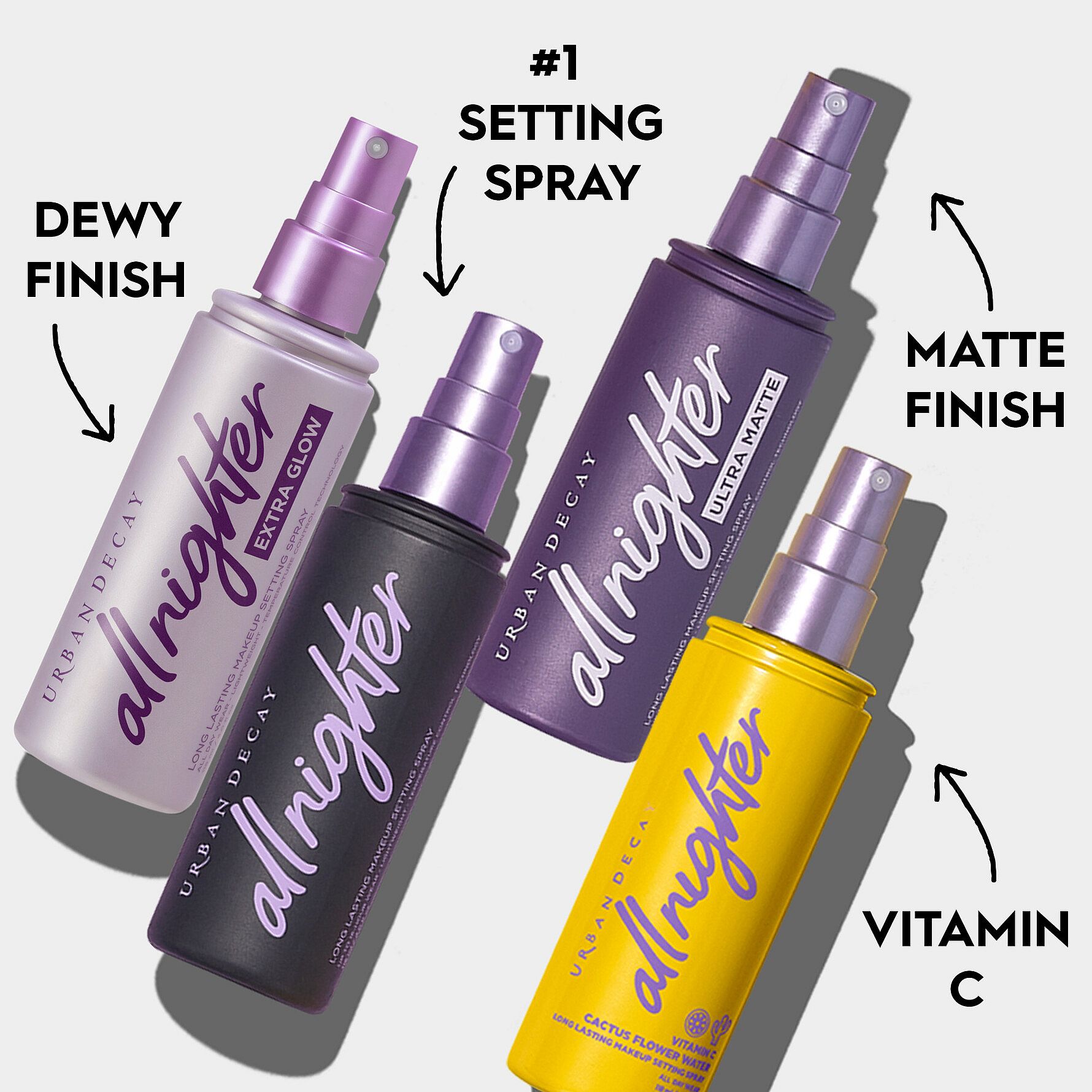 Køb All Nighter Setting Spray 120 ml fra Urban Decay - Matas