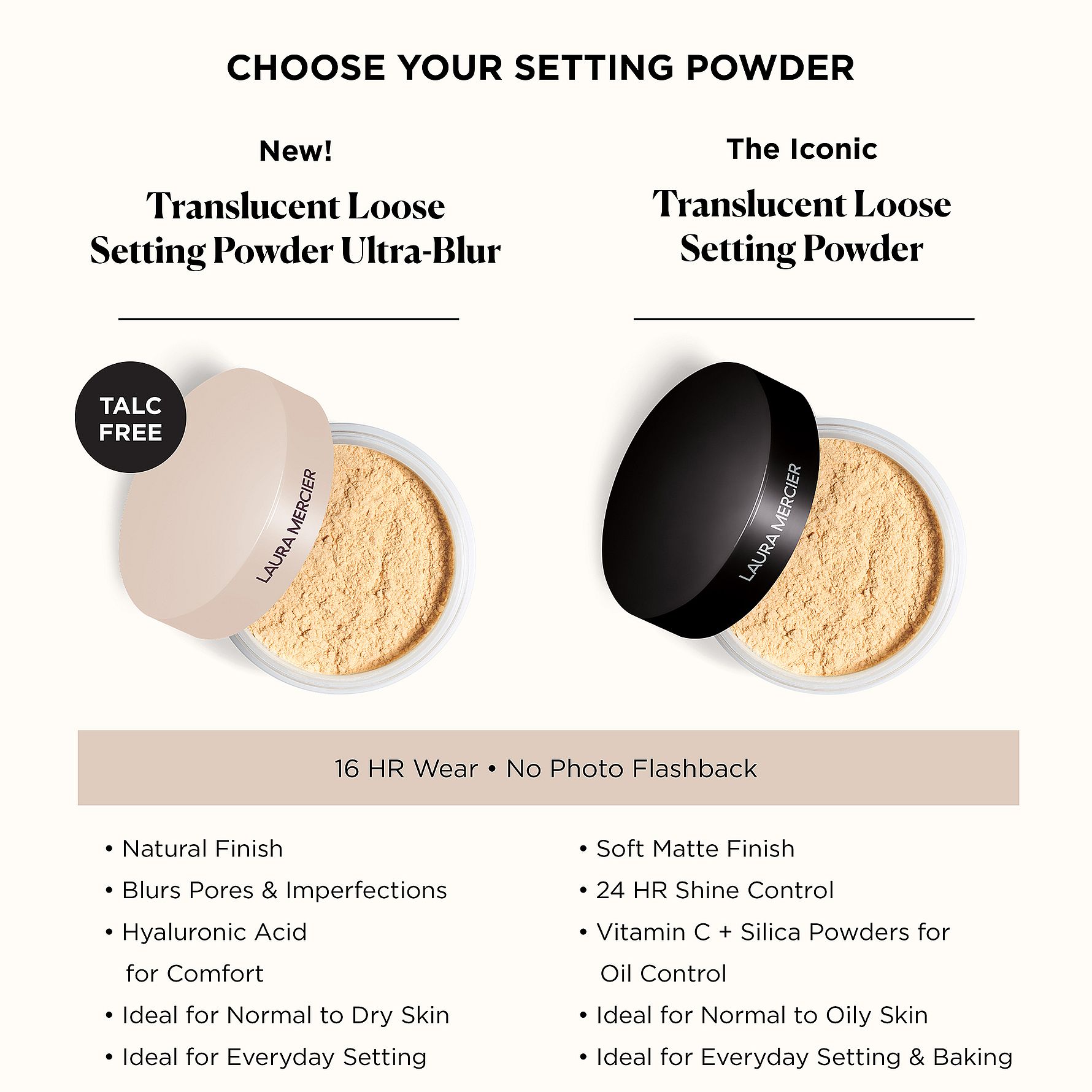 Køb Translucent Loose Setting Powder Translucent fra Laura Mercier - Matas