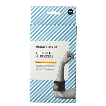 Køb Neopren Albuerem Sort S/M fra Matas Striber - Matas