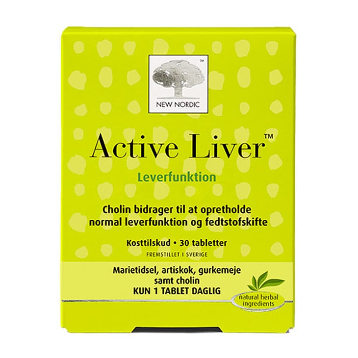 New Nordic Active Liver 30-60 tabl. spar 20%