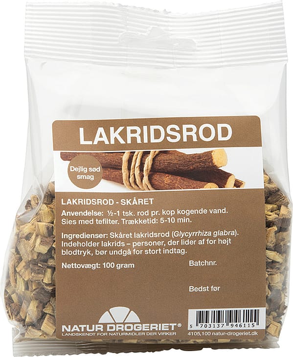 Køb Lakridsrod skåret 100 g fra Natur Drogeriet - Matas