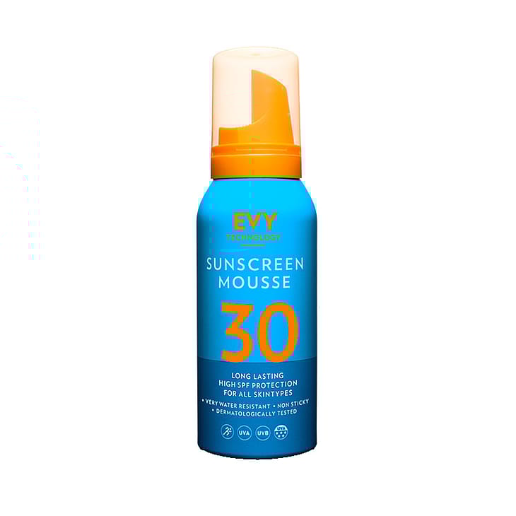 Køb Sunscreen Mousse SPF30 100 ml fra EVY Technology - Matas
