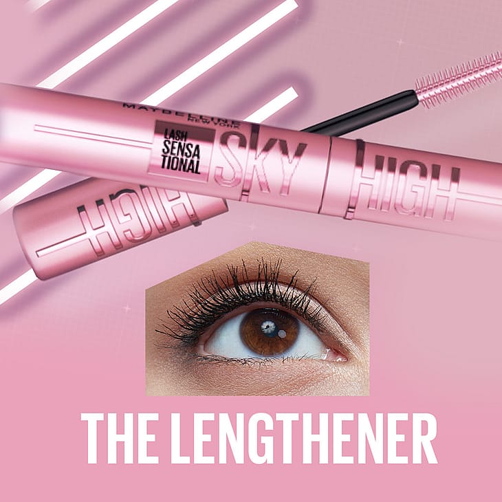 Køb Lash Sensational Sky High Mascara Very Black fra Maybelline - Matas