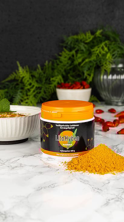 Køb Lito® Hyben Pulver Vegetabilsk 300 g fra Hyben Vital - Matas