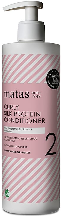 Køb Curly Silk Protein Conditioner 500 ml fra Matas Striber - Matas