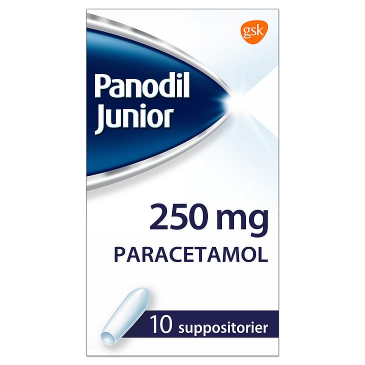 Køb Panodil Junior suppositorier 250 mg 10 stk. - Matas