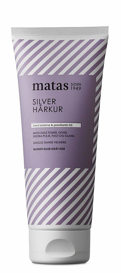 Køb Silver Hårkur til Gråt og Blondt Hår 200 ml fra Matas Striber - Matas