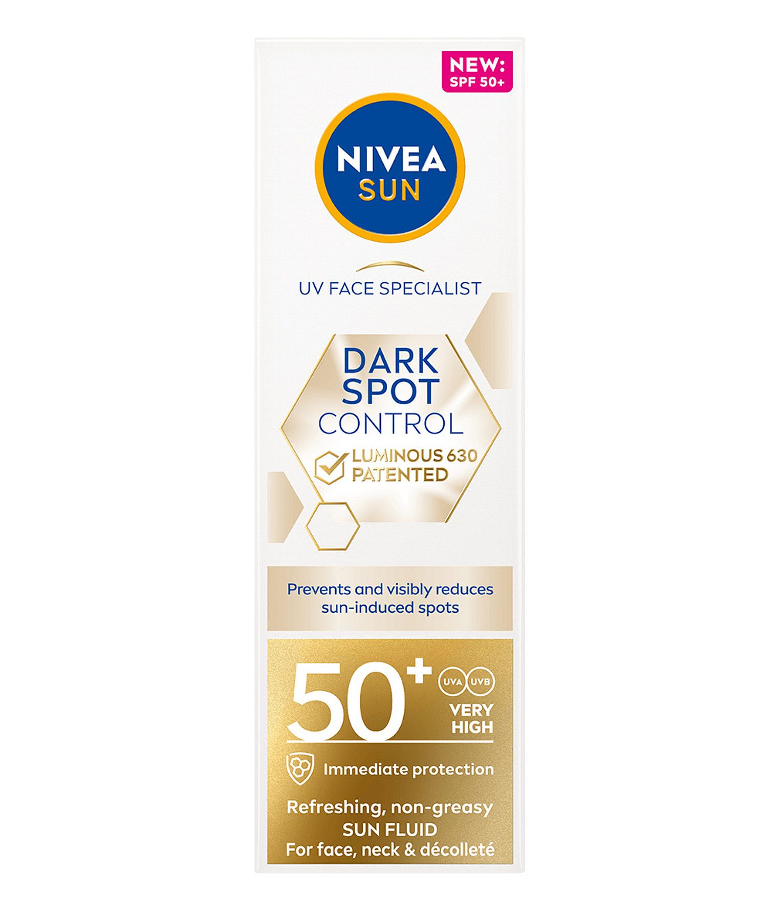 Køb Luminous Sun Fluid SPF 50 40 ml fra NIVEA - Matas