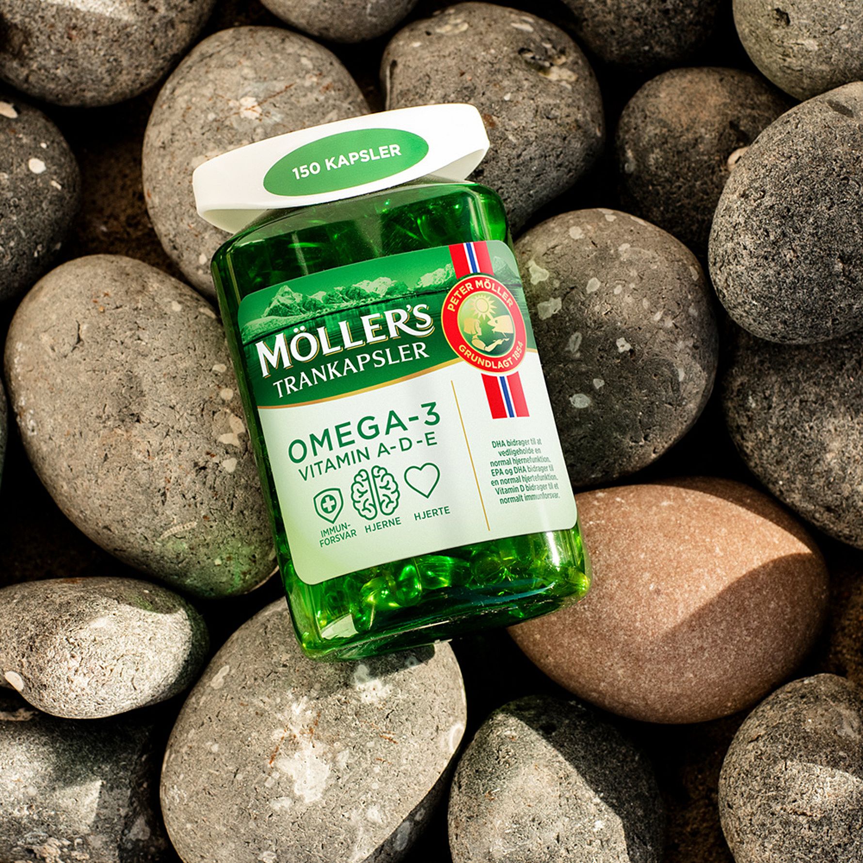 Køb Möller's Trankapsler med Vitamin A, D og E 150 kaps fra Möller's ...