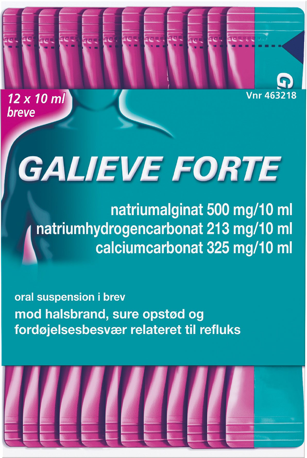 Køb Galieve Forte, 500 mg/213 mg/325 mg, oral suspension 12 stk. fra ...