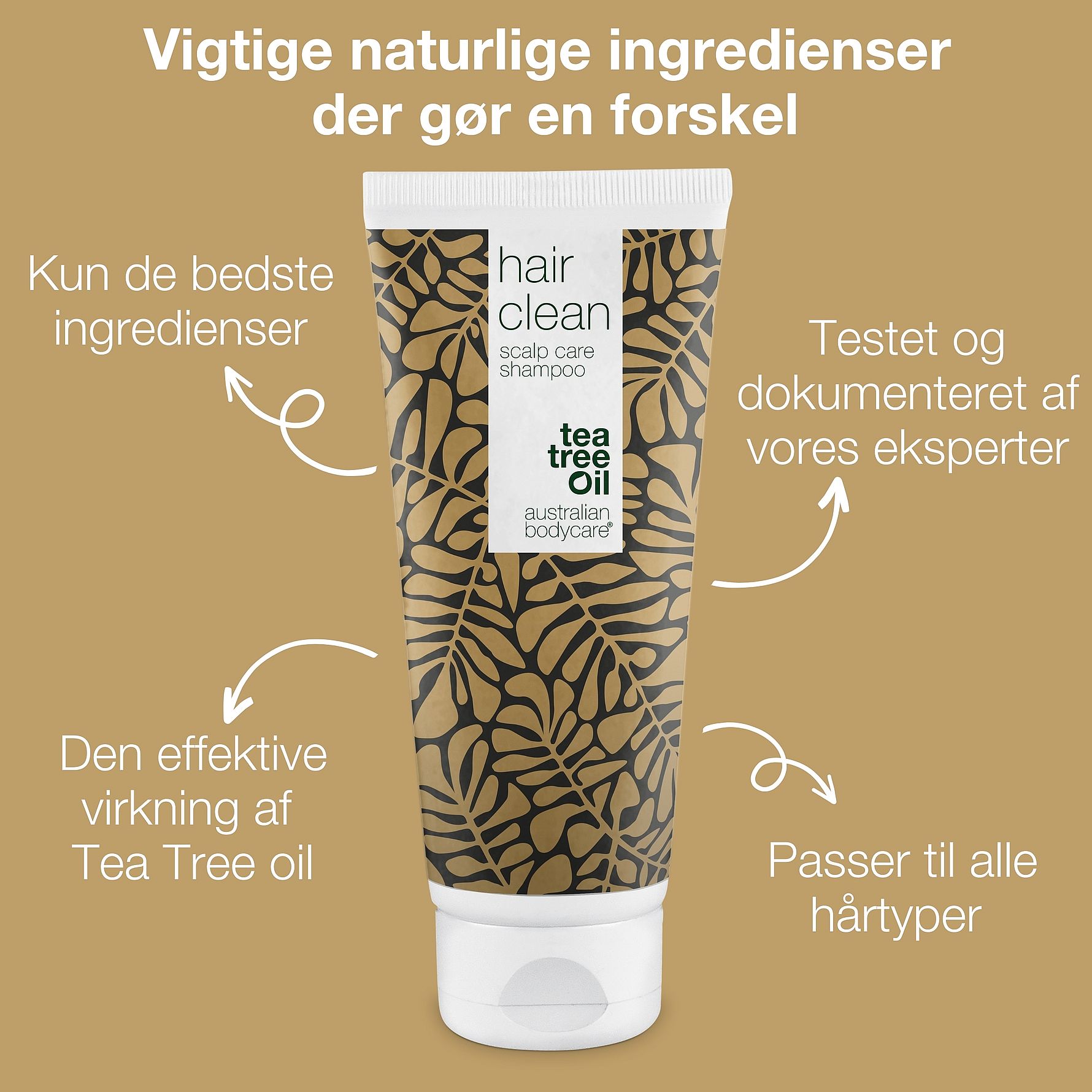 Køb Hair Clean Shampoo 200 ml fra Australian Bodycare - Matas
