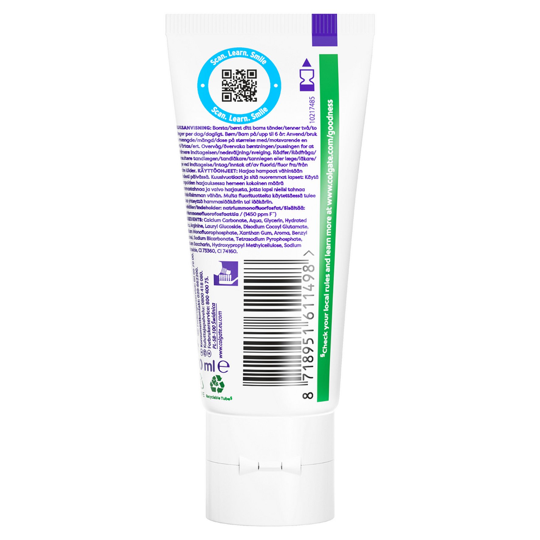 Køb Colgate Tandpasta Big Kids' Smiles 6+ år 50 ml fra Colgate - Matas