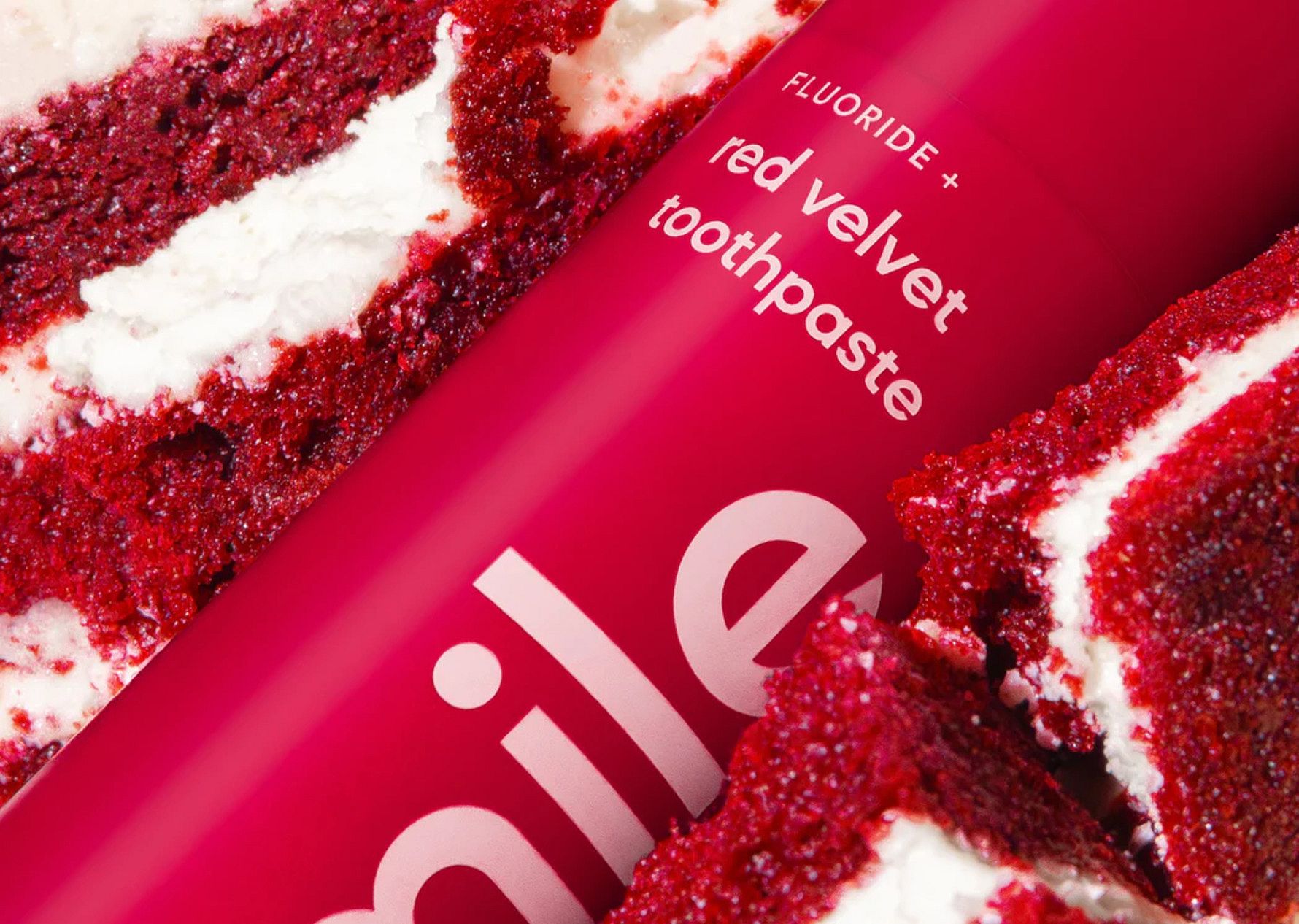 Køb Toothpaste Red Velvet 60 g fra Hismile - Matas