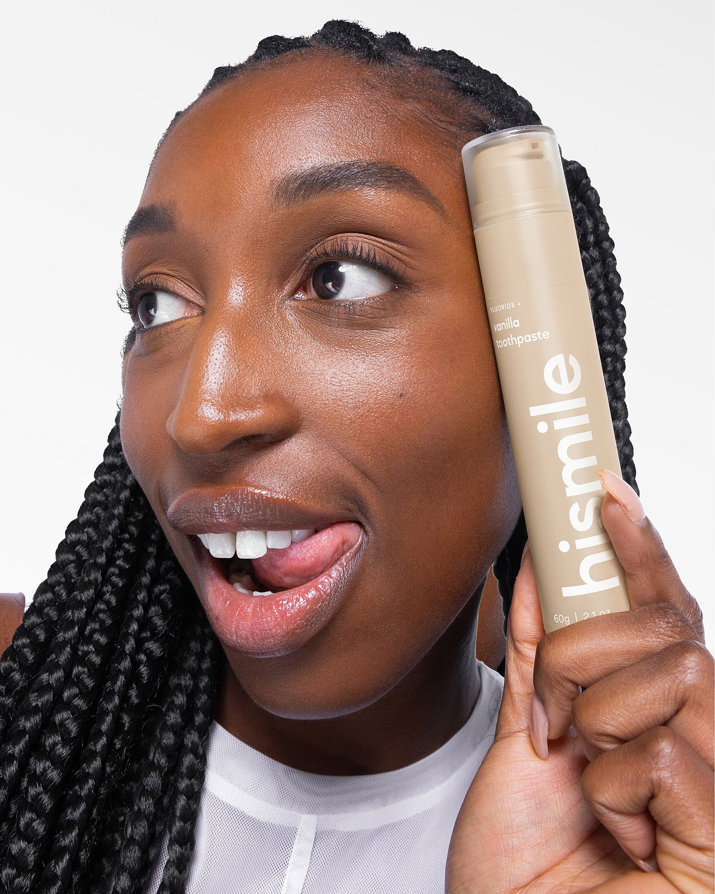 Køb Toothpaste Vanilla 60 g fra Hismile - Matas