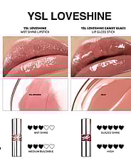 Køb YSL Loveshine Wet Shine Lipstick 206 Spicy Affair fra Yves Saint ...