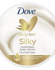Køb Silky Nourishing Body Cream 300 ml fra Dove - Matas