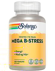 Køb Mega B-Stress 120 kaps. fra Solaray - Matas
