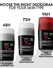 Køb Homme Antiperspirant Deodorant Roll-On 72T 50 ml fra Vichy - Matas