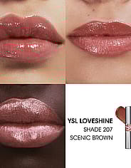 Køb YSL Loveshine Wet Shine Lipstick 207 Scenic Brown fra Yves Saint ...