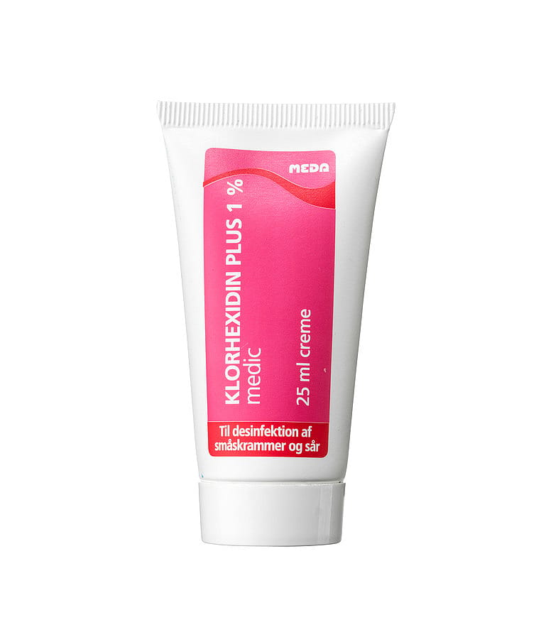 Køb Klorhexidin Plus Creme 25 ml fra Medic - Matas