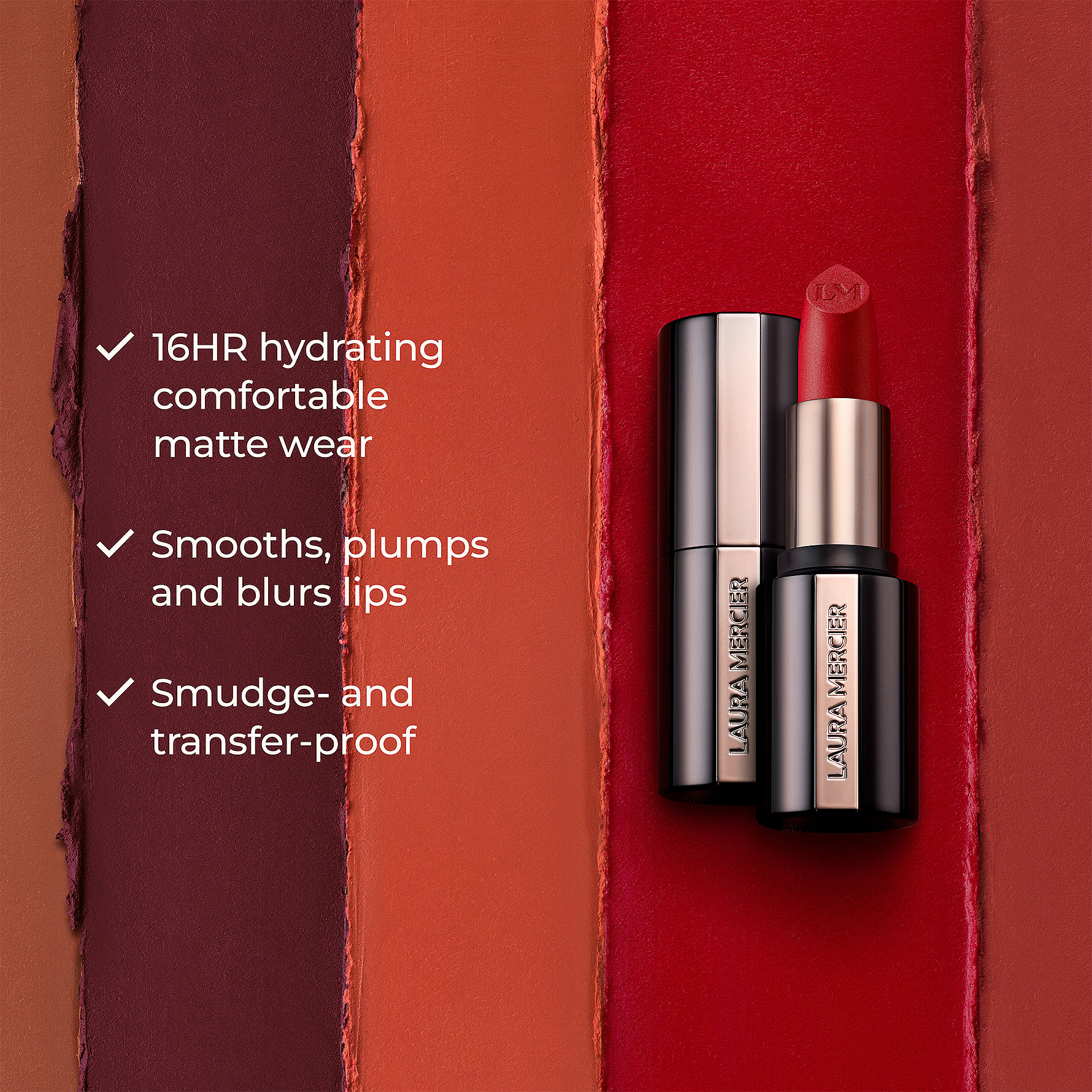 Køb Caviar Smoothing Matte Lipstick 136 Chantilly Lace fra Laura ...