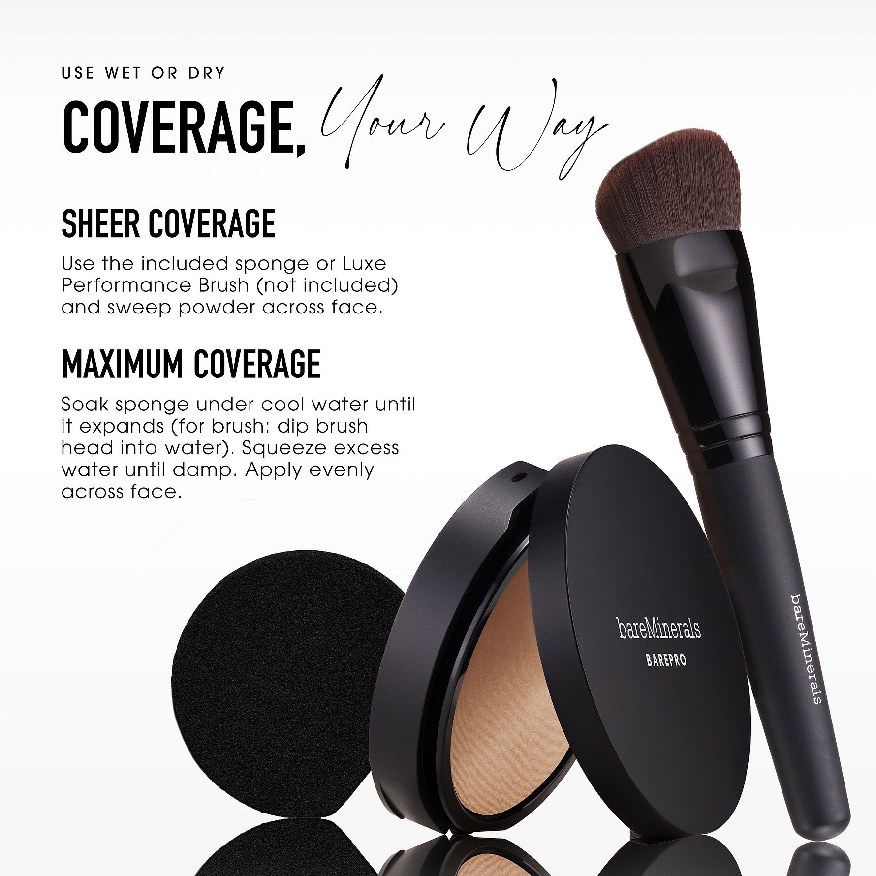 Køb BarePRO 24H Skin-Perfecting Pressed Powder Fair 10 Neutral fra ...