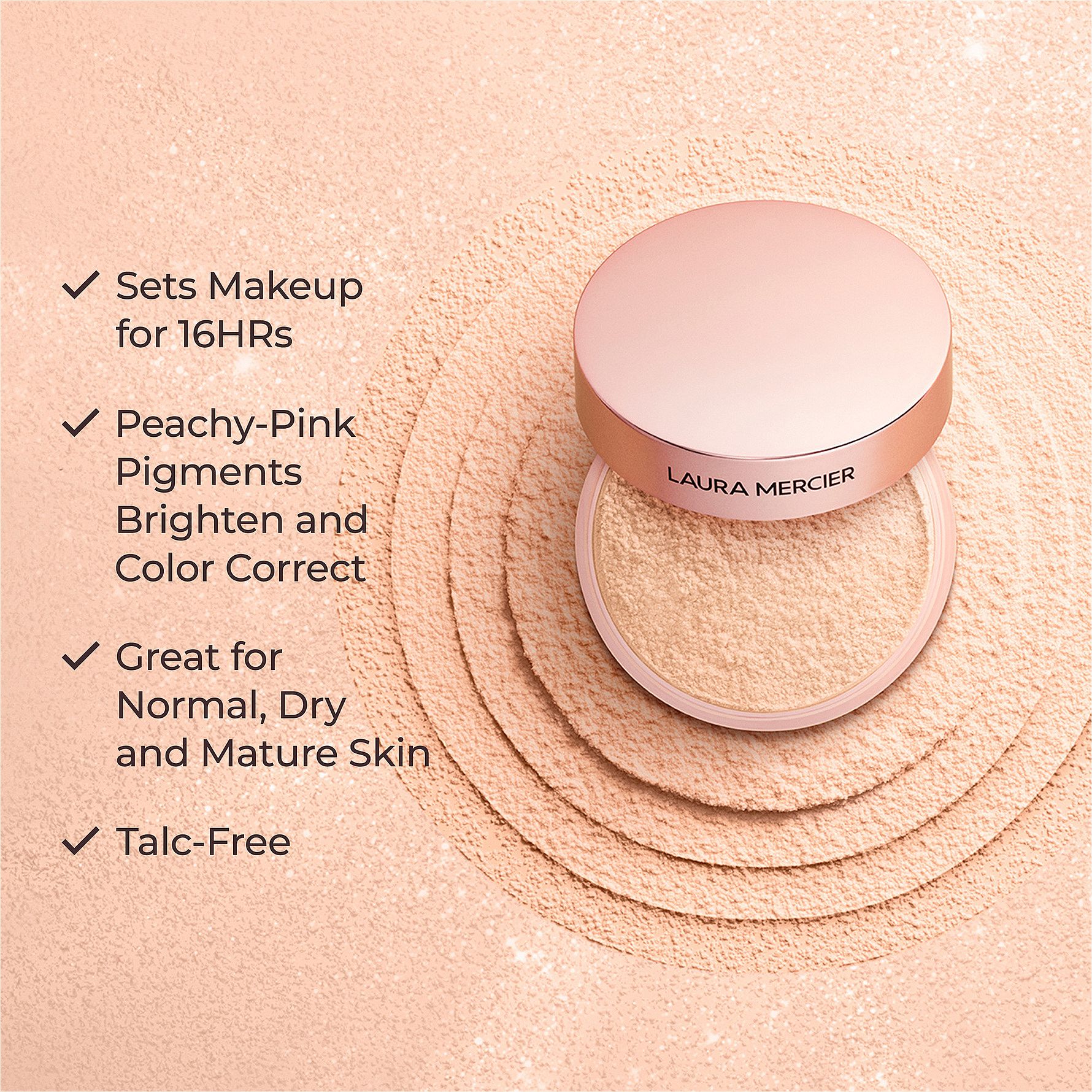 Osta Mini Translucent Loose Powder Ultra Blur Tone-up Rose - Laura ...