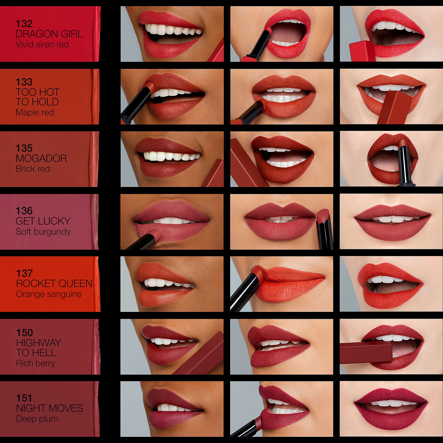 Powermatte Lipstick 115 Thunder Kiss - NARS - KICKS