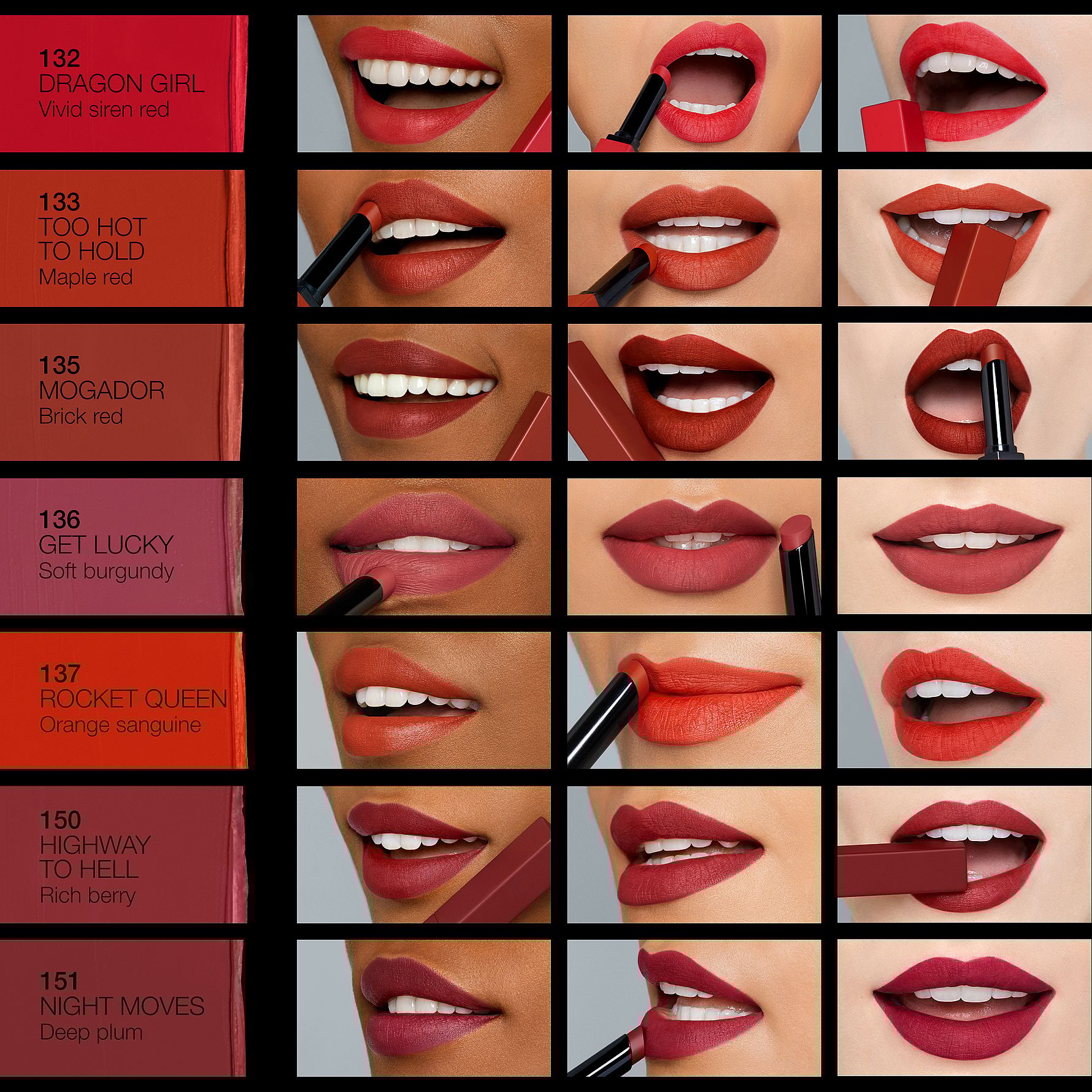 Powermatte Lipstick 105 No Satisfaction - NARS - KICKS