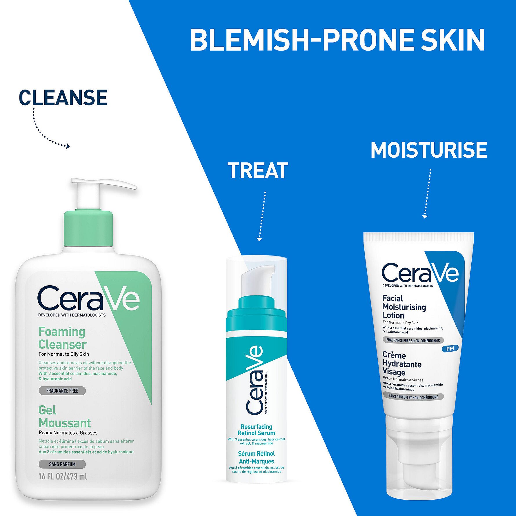 Köp Resurfing Retinol Serum 30 ml - CeraVe - KICKS