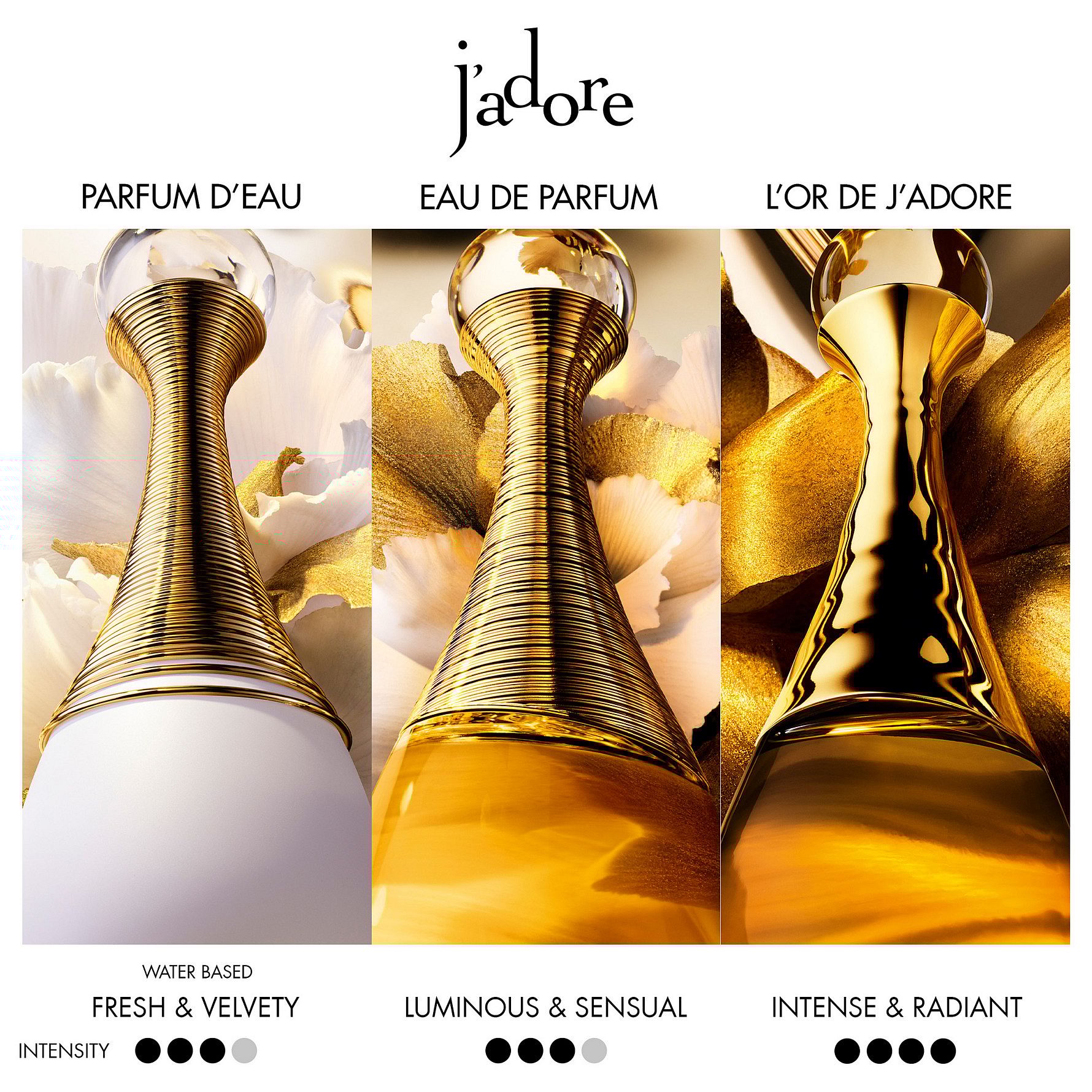Køb J’adore l’Or Eau de Parfum 80 ml fra DIOR - Matas
