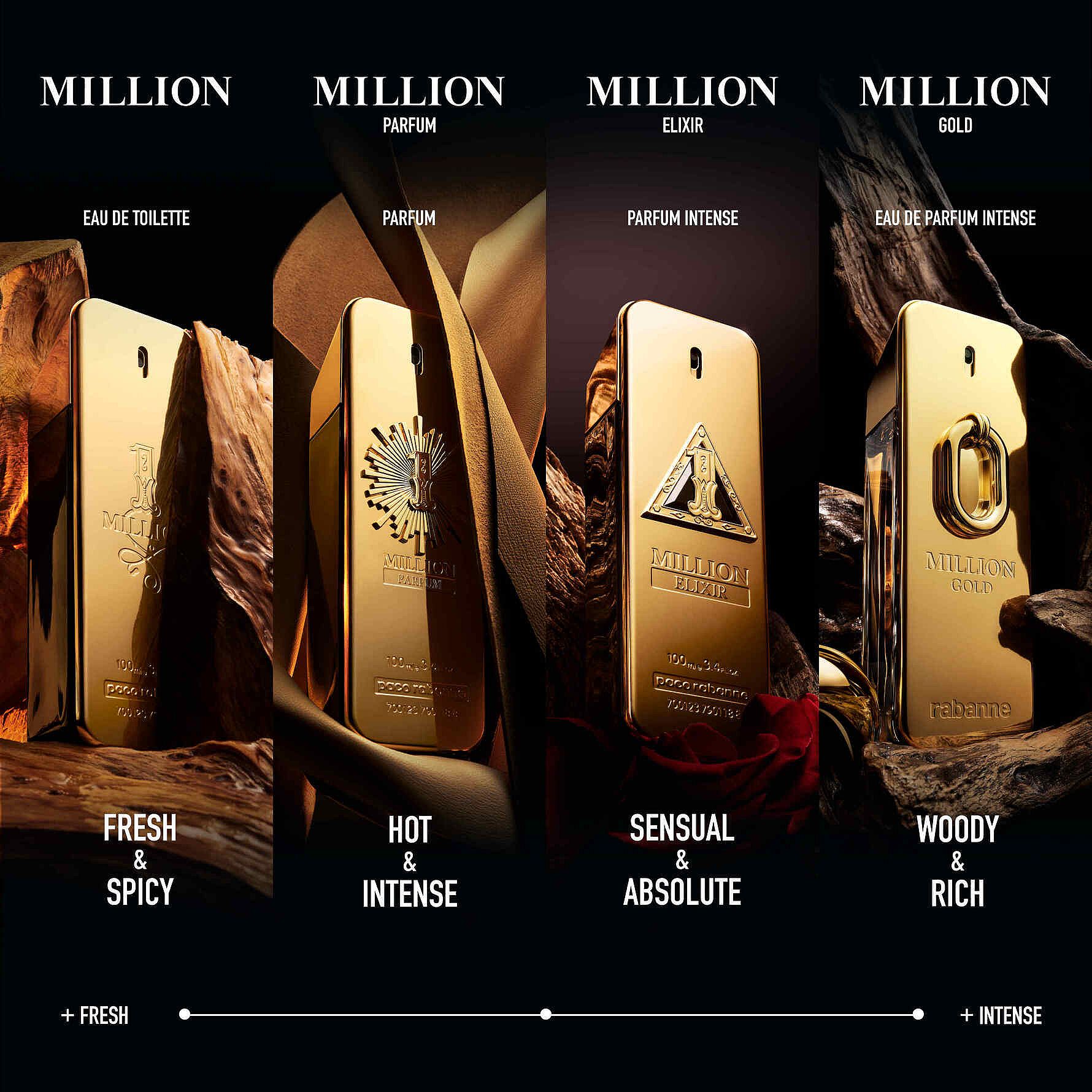 Køb One Million Elixir Eau de Parfum 100 ml fra Rabanne - Matas