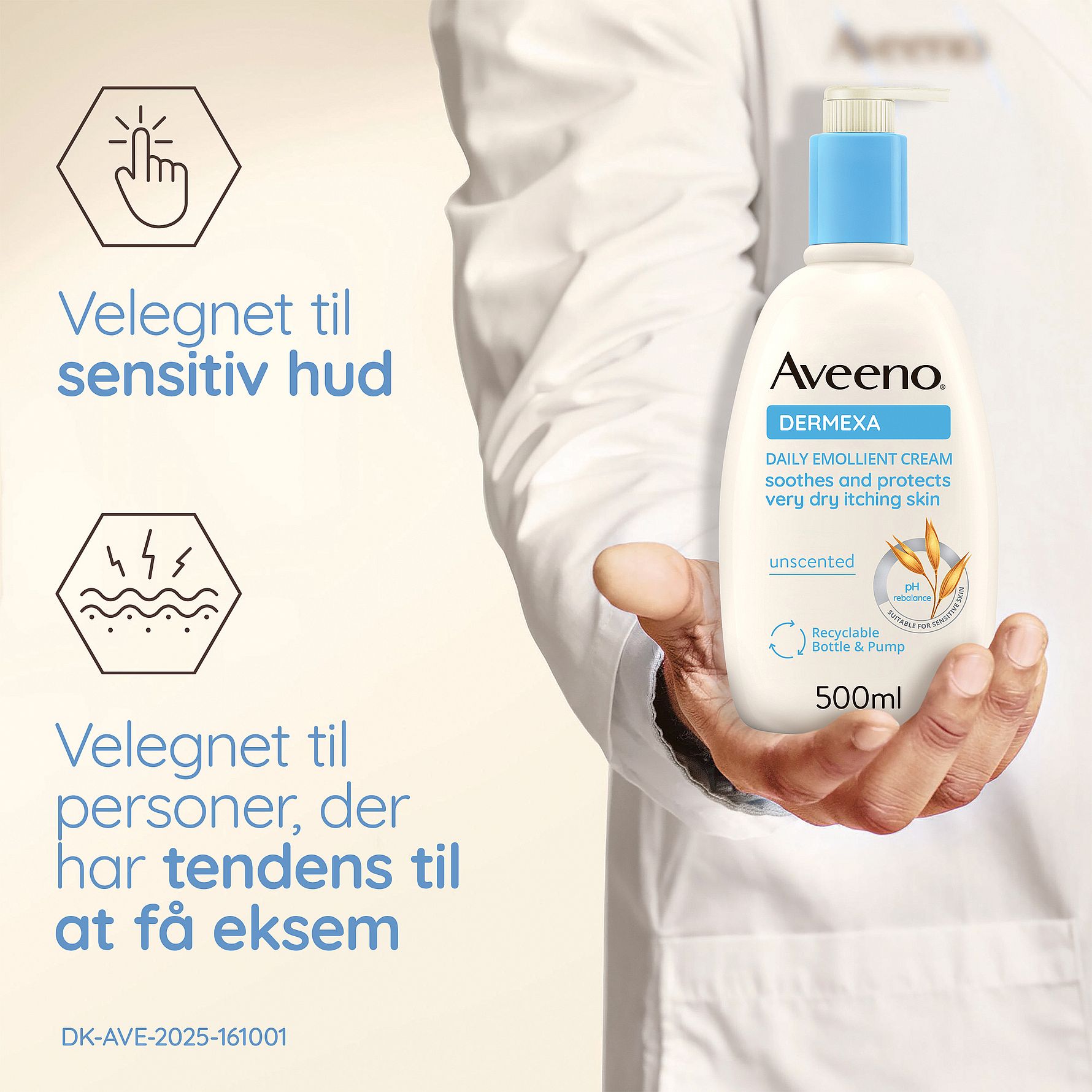Køb Dermexa Cream 500 ml fra Aveeno - Matas