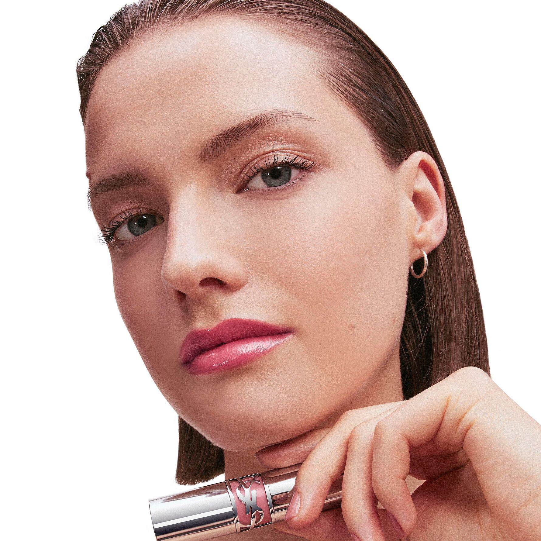 Køb YSL Loveshine Wet Shine Lipstick 208 Raspberry Shine fra Yves Saint ...