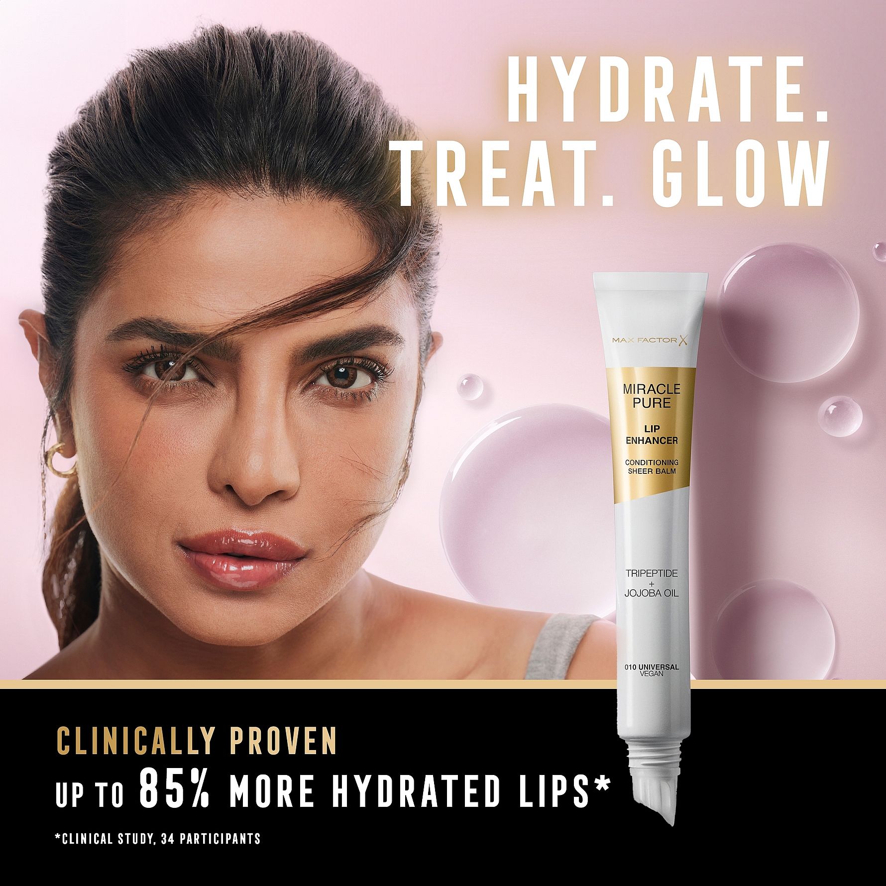 Køb Miracle Pure Lip Enhancer 030 Sweet Cherry fra Max Factor - Matas