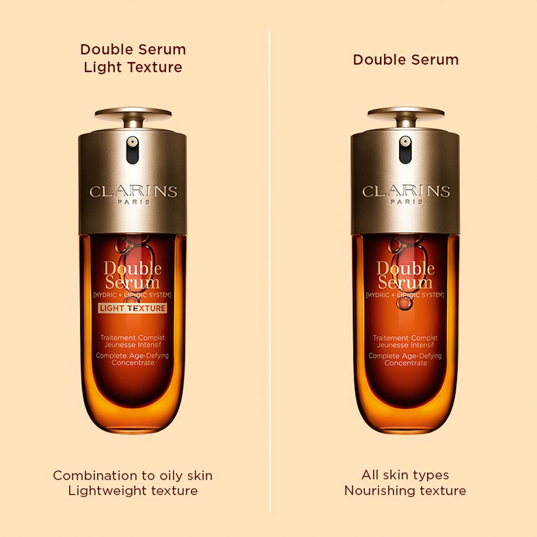 Osta Double Serum Light Texture 30 ml - Clarins - KICKS