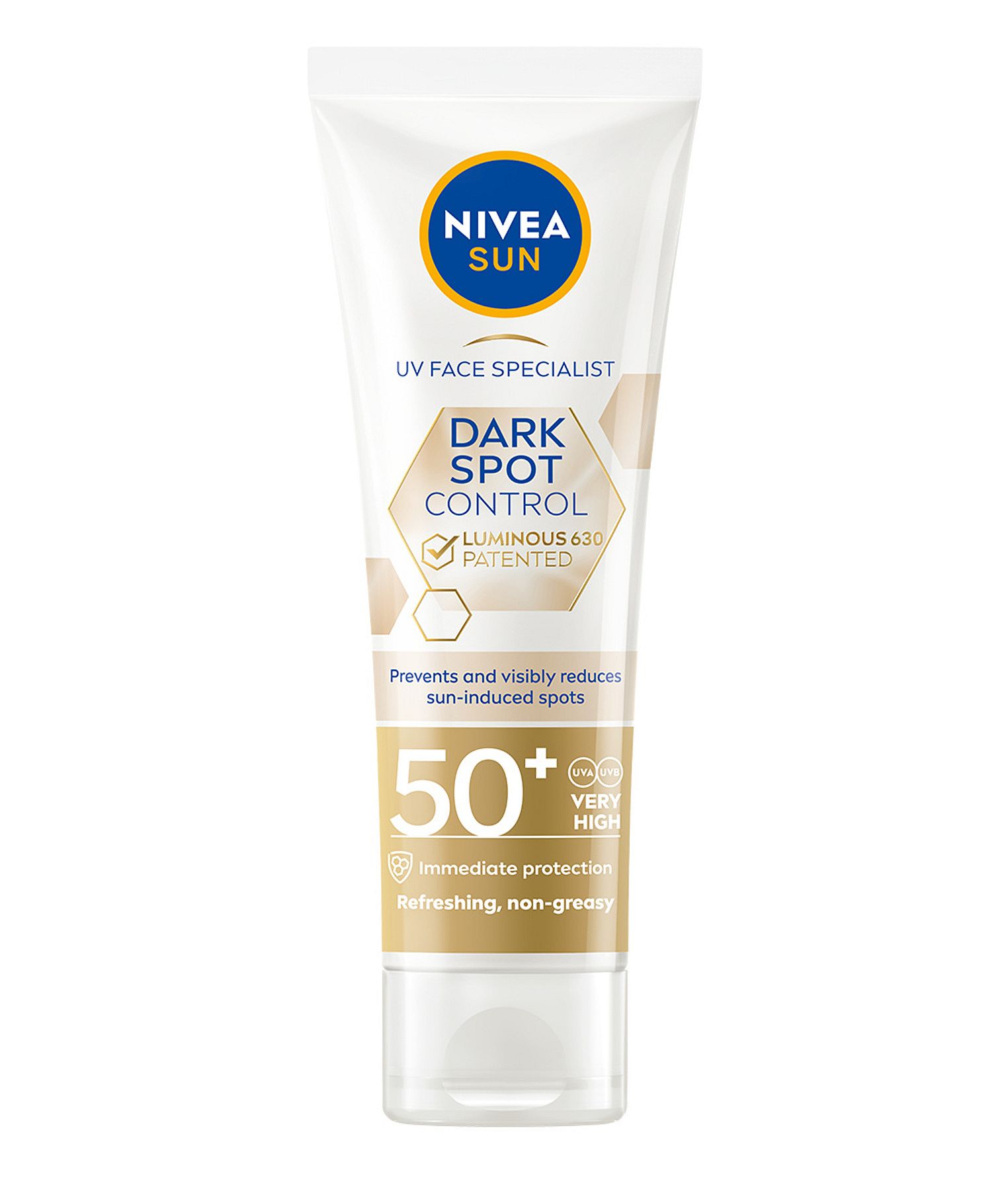 Køb Luminous Sun Fluid SPF 50 40 ml fra NIVEA - Matas