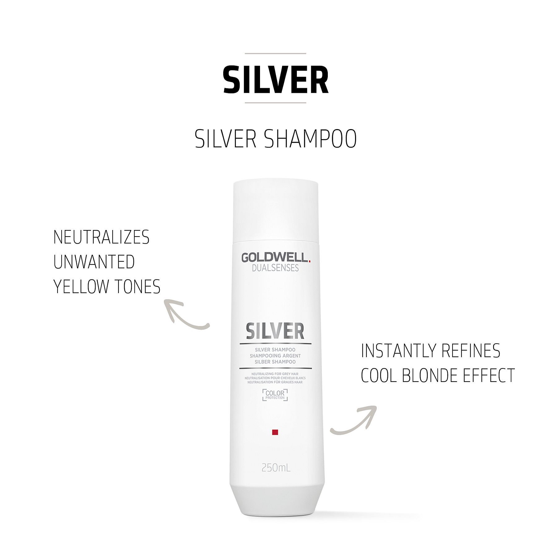 Køb Silver Shampoo 250 ml fra GOLDWELL - Matas