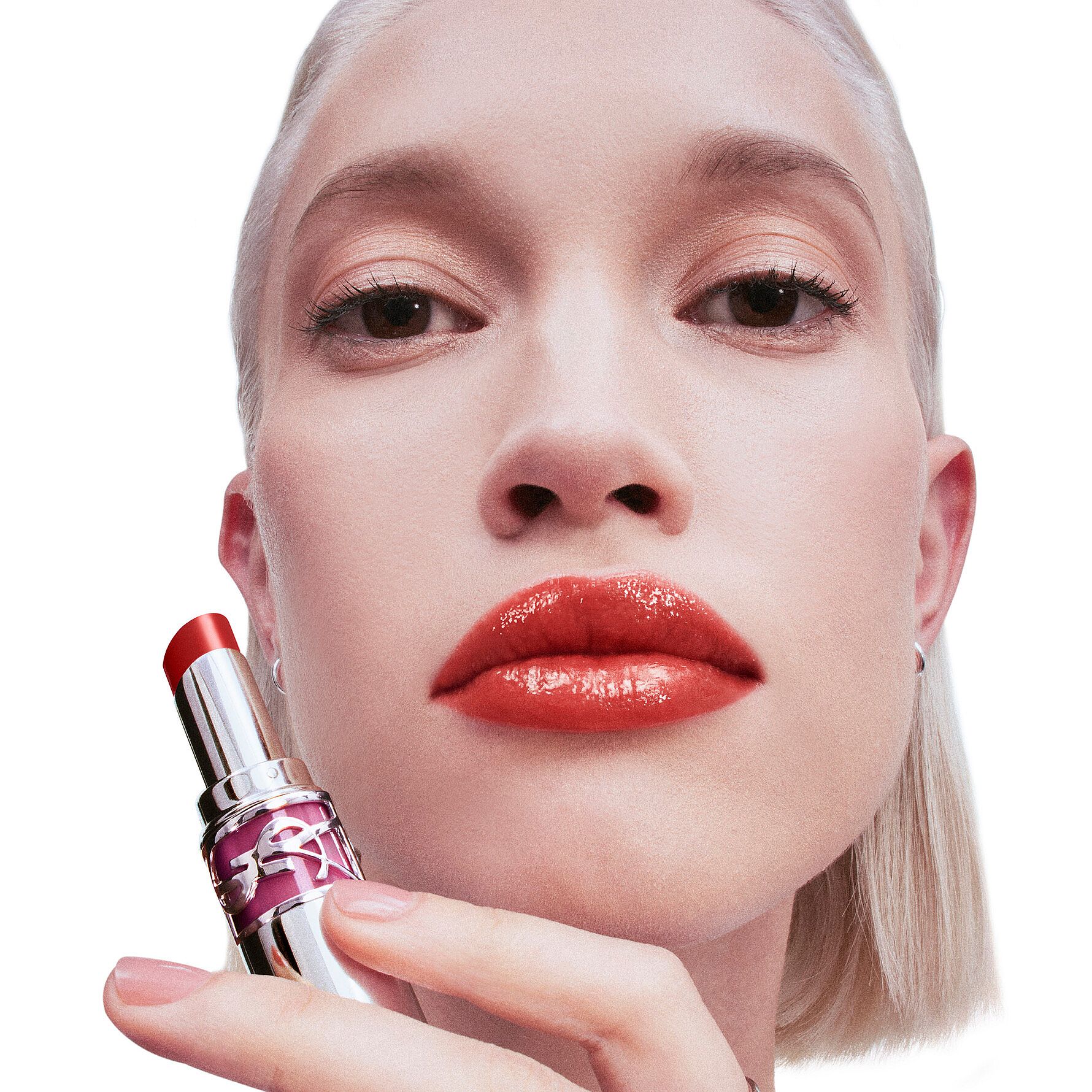 Køb YSL Loveshine Candy Glaze Lip Gloss Stick 8 Chili Delight fra Yves Saint Laurent - Matas