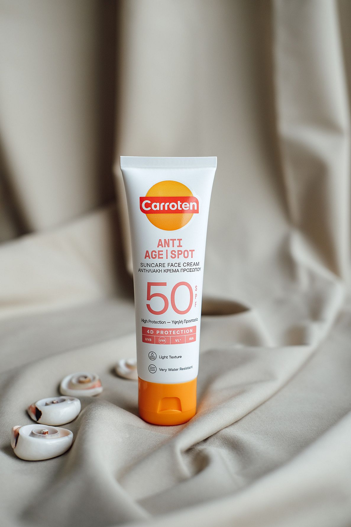 Køb Suncare Face Cream SPF 50 50 ml fra Carroten - Matas