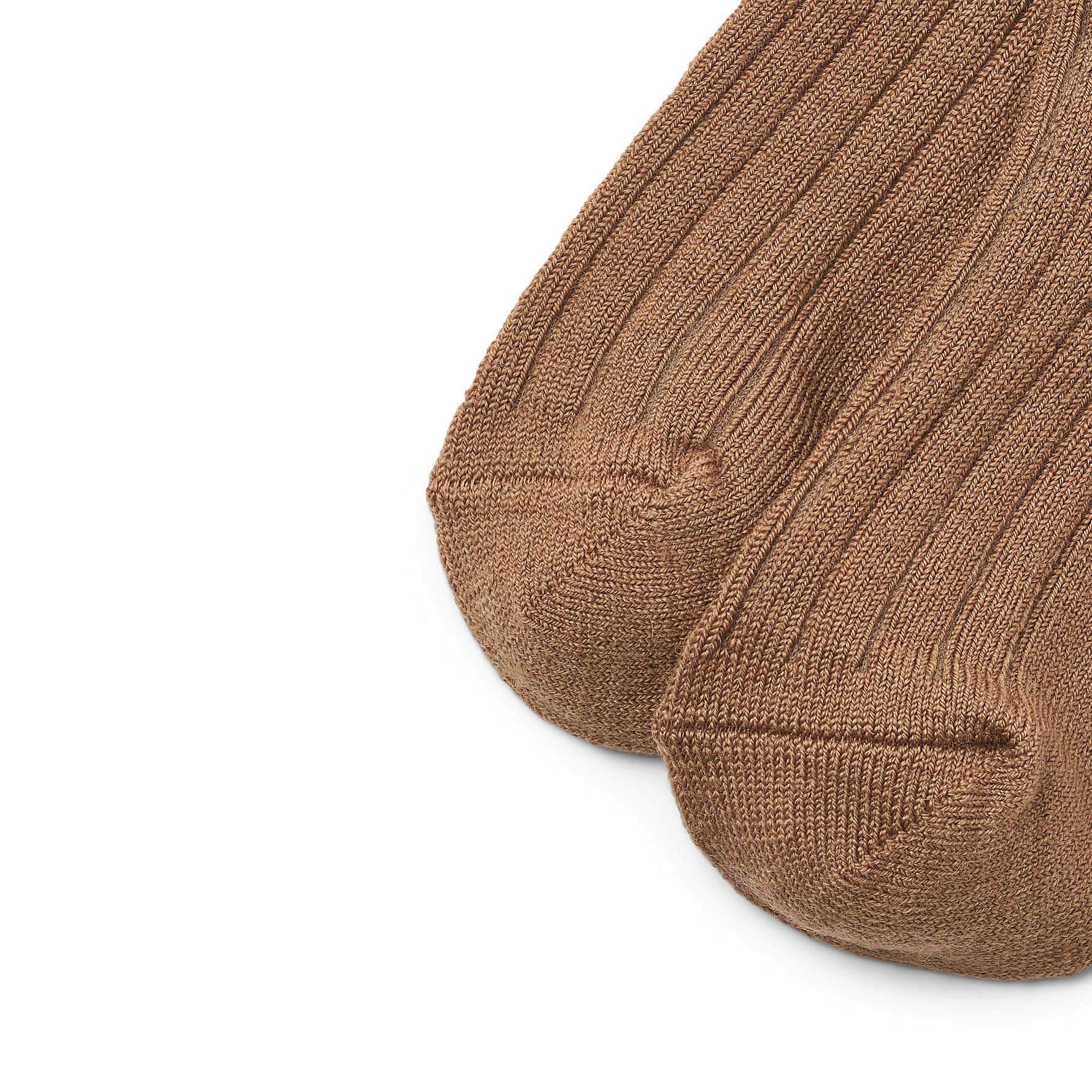 Køb Wool Rib Socks Vilde Caramel Str 21-24 fra WHEAT - Matas