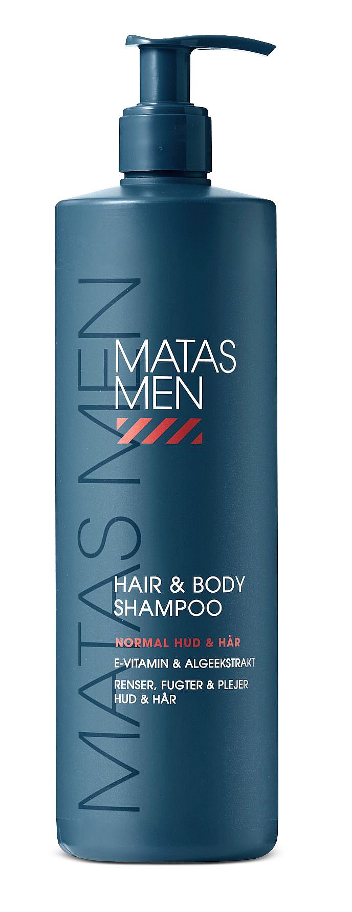Køb Men Hair & Body Shampoo For Normal Skin 500 ml fra Matas Striber ...