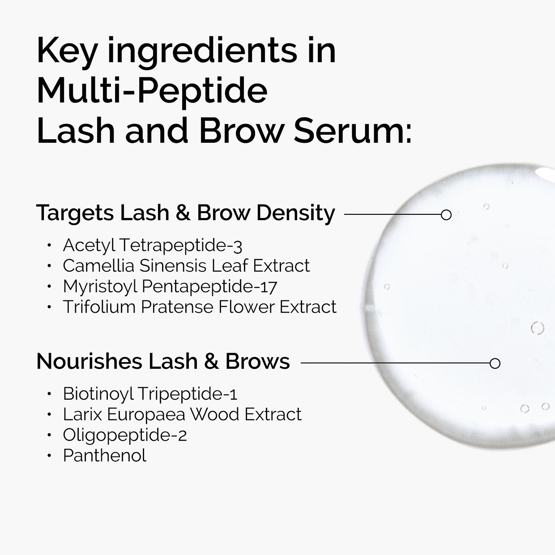 Køb Multi-Peptide Lash and Brow Serum 5 ml fra The Ordinary - Matas