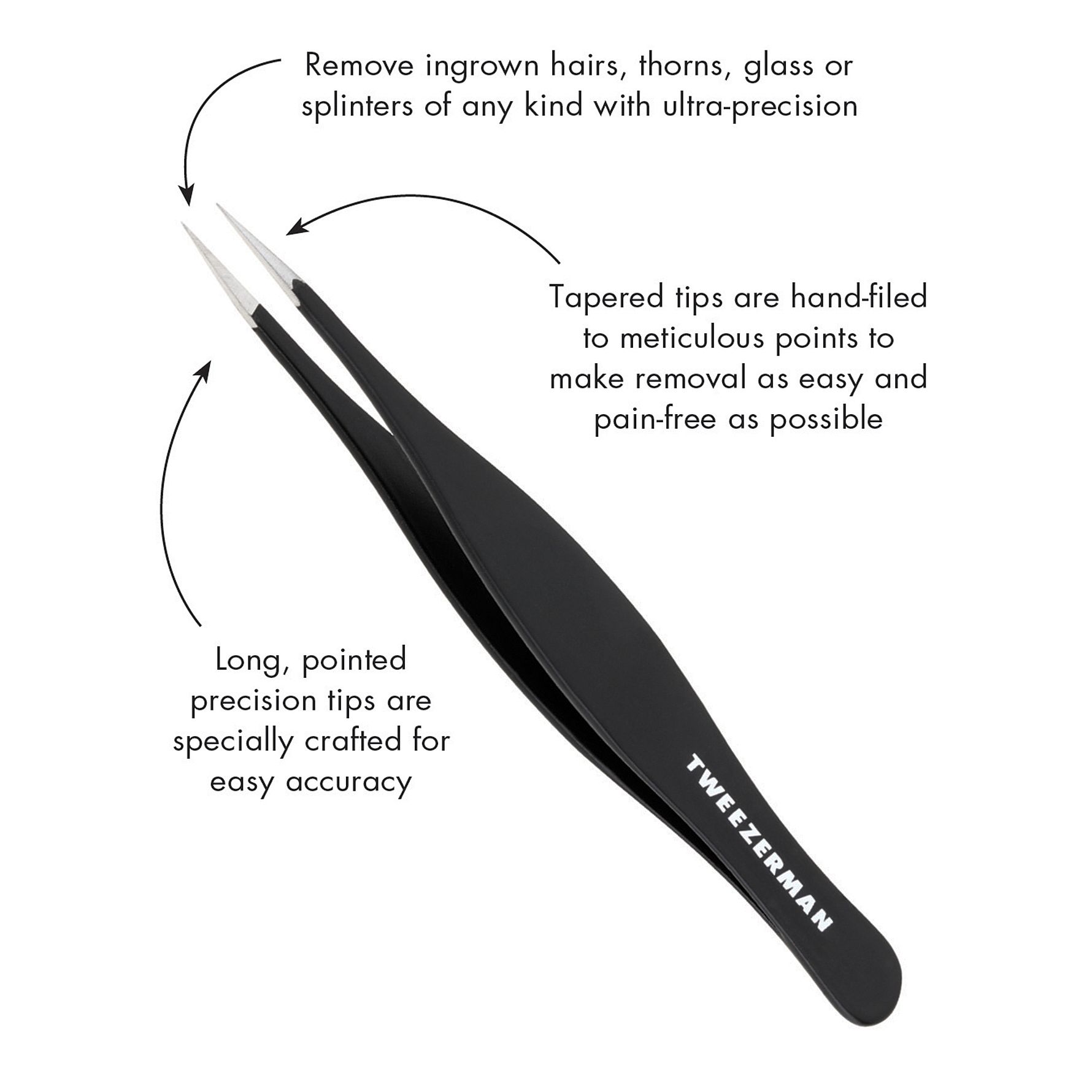 Ingrown Hair/Splinter Tweezer - Tweezerman - KICKS