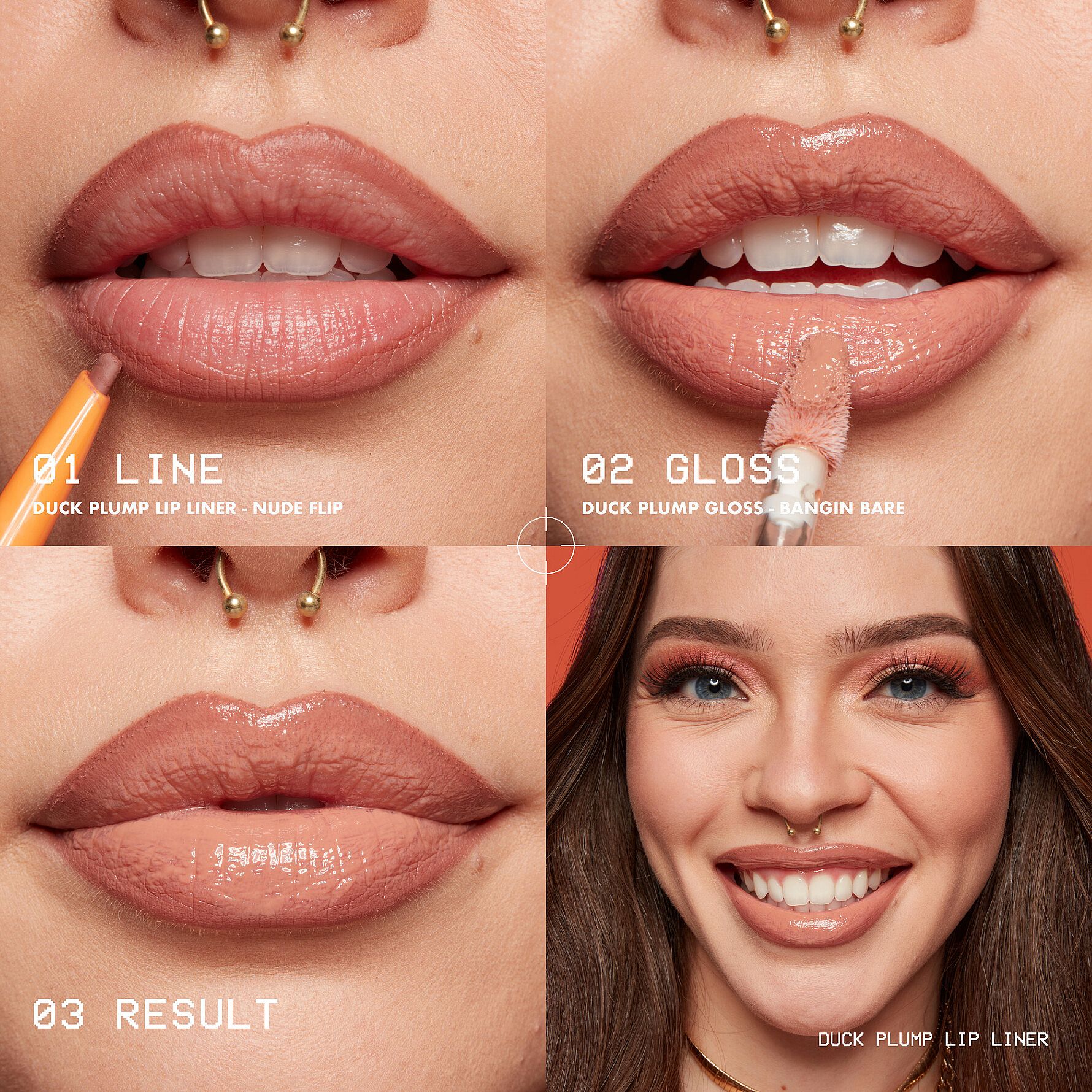 Køb Duck Plump Lipliner 03 Flirty Flip fra NYX PROFESSIONAL MAKEUP - Matas