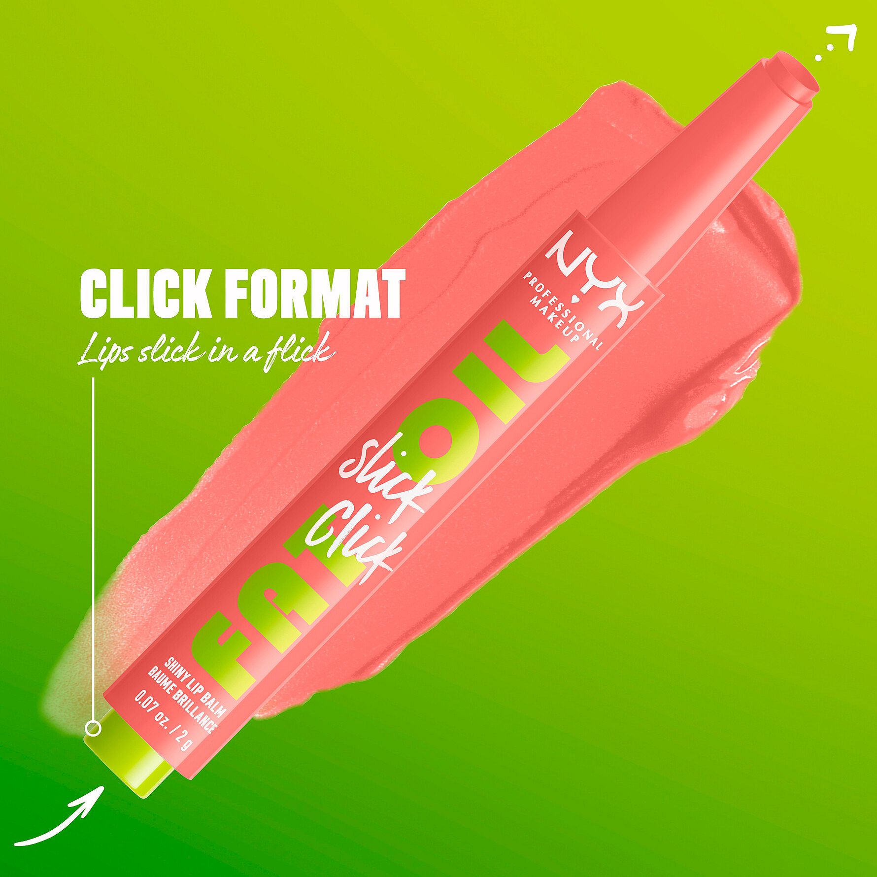 Køb Fat Oil Slick Click Lip Balm 15 Story Or Post fra NYX PROFESSIONAL ...