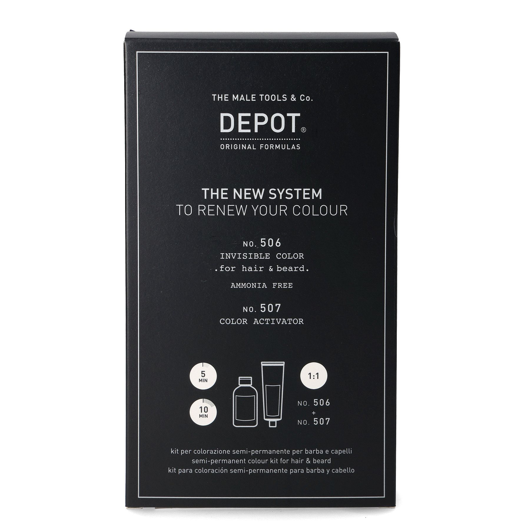 Køb Invisible Colour Natural Titanium 60 ml fra DEPOT - Matas