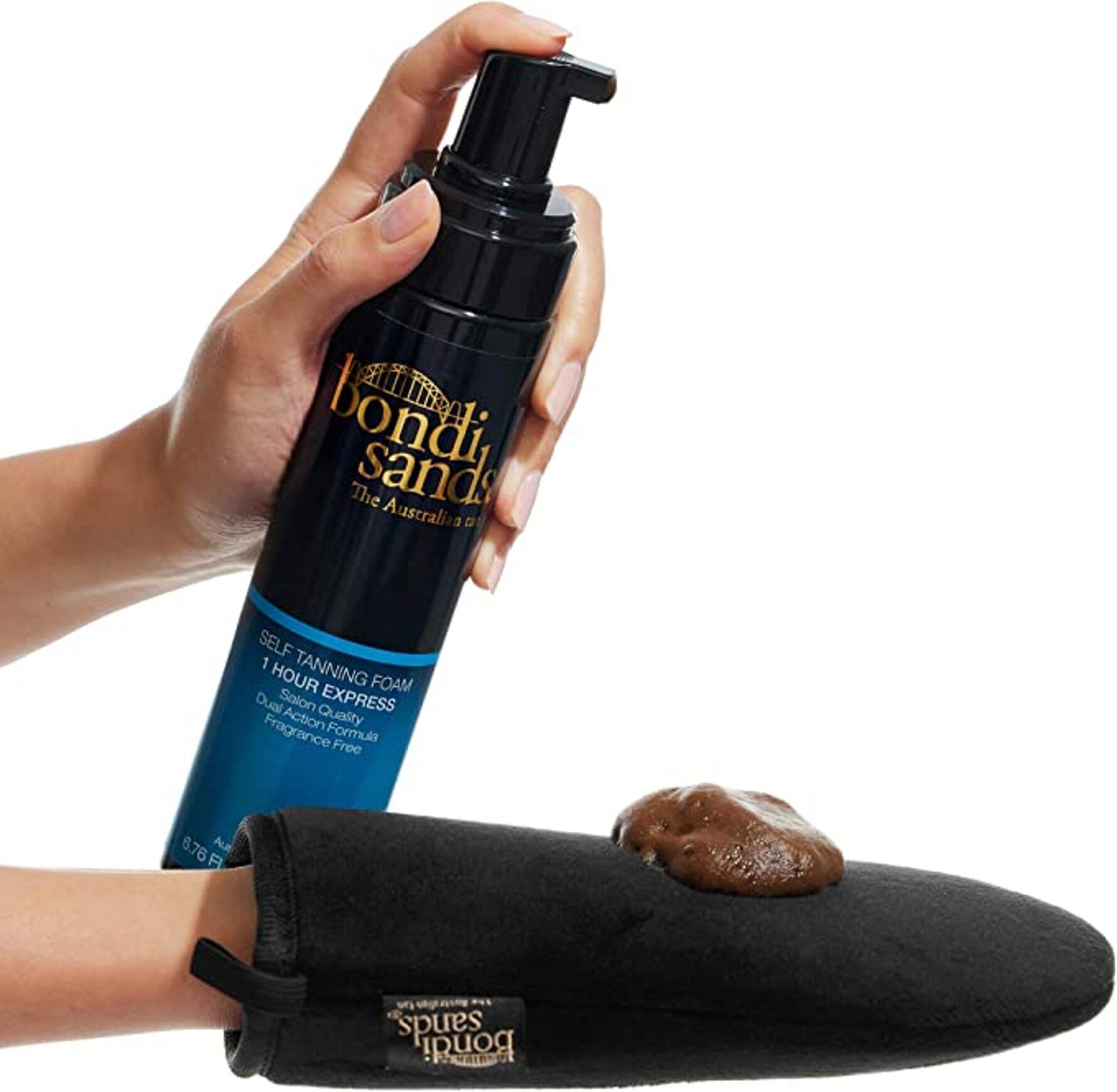 Køb Self Tan Foam 1H Express 200 ml fra Bondi Sands - Matas