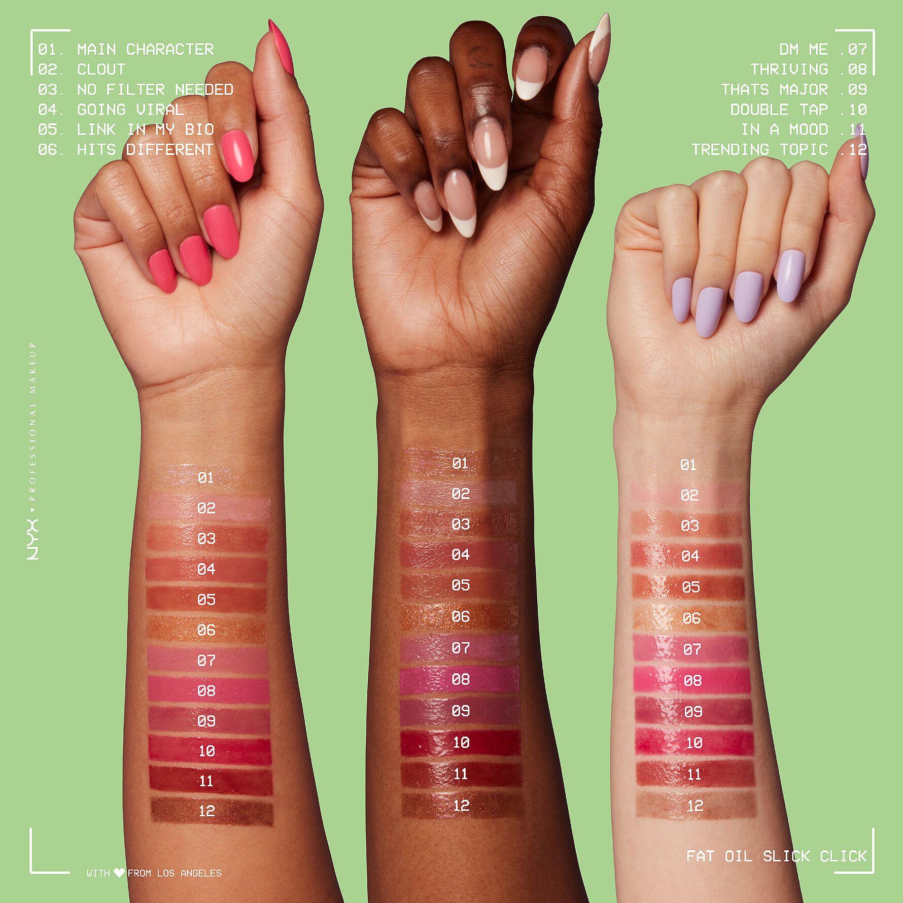 Køb Fat Oil Slick Click That's Major 09 fra NYX PROFESSIONAL MAKEUP - Matas